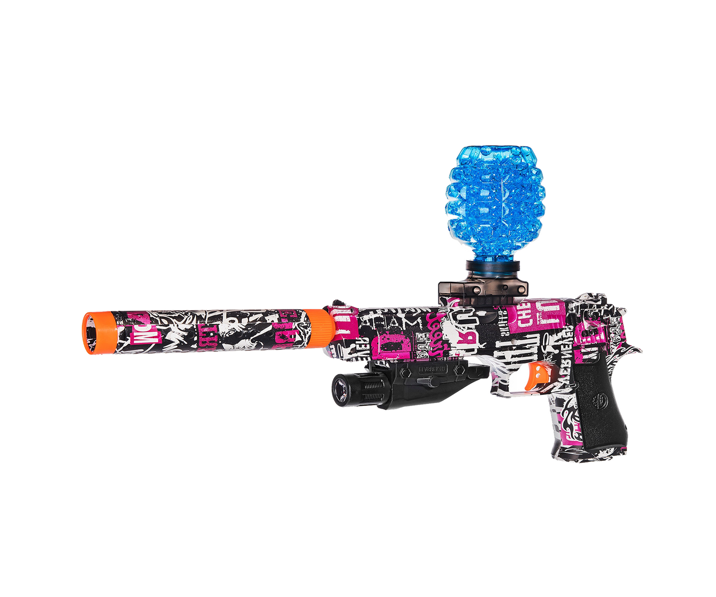 Gel Blaster Desert Eagle - Pink Devil Edition, stilfuld Gel Blaster